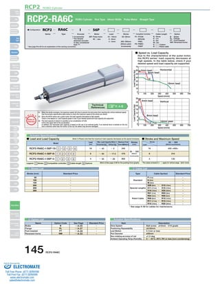 Iai rcp2 ra6_c_specsheet | PDF