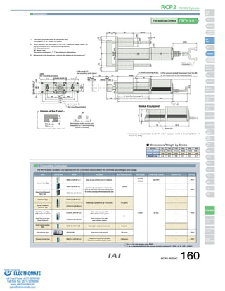 Iai rcp2 rgd4_c_specsheet | PDF | Radio Control | Hobbies & Interests