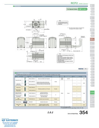 Iai rcp2 rtbs_rtbsl_specsheet | PDF