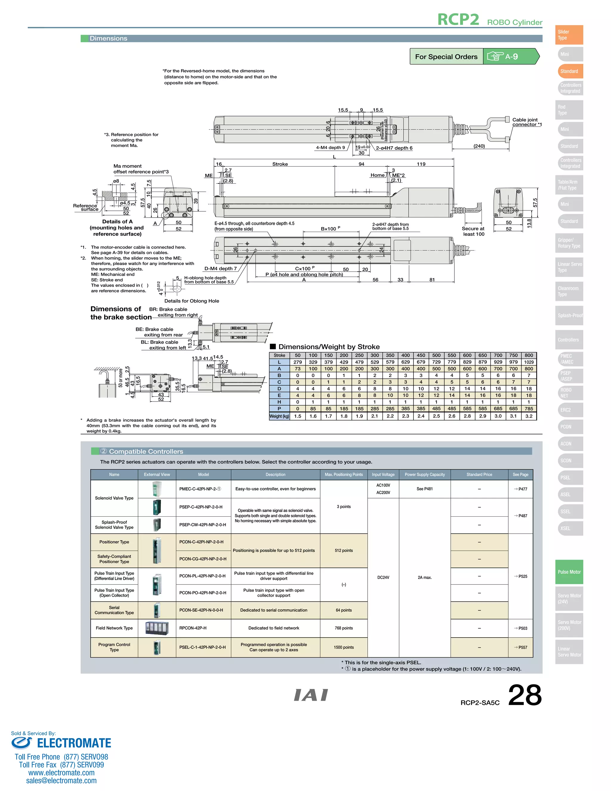 Iai rcp2 sa5_c_specsheet | PDF