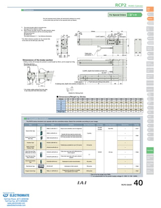 Iai rcp2 sa5_r_specsheet | PDF