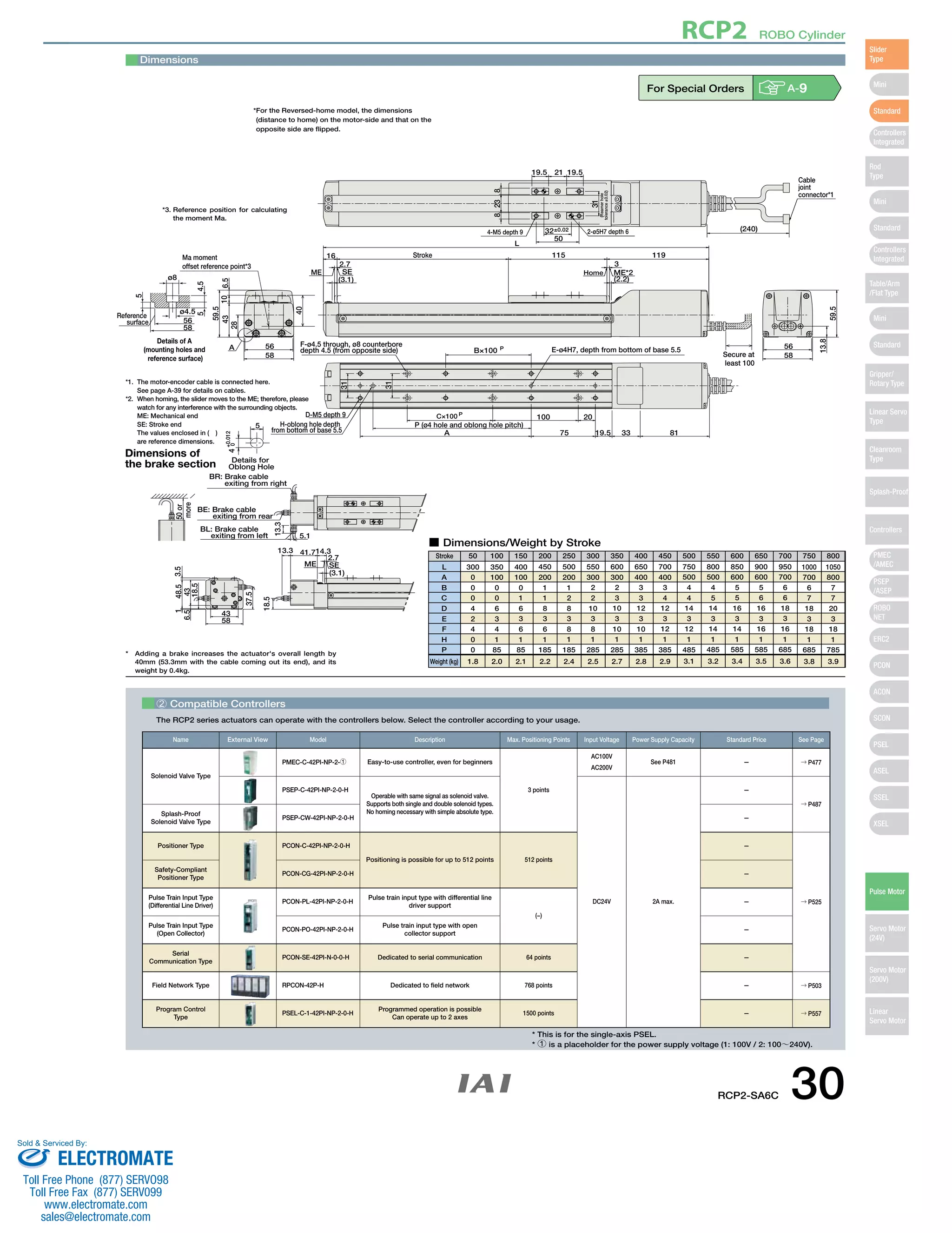 Iai rcp2 sa6_c_specsheet | PDF