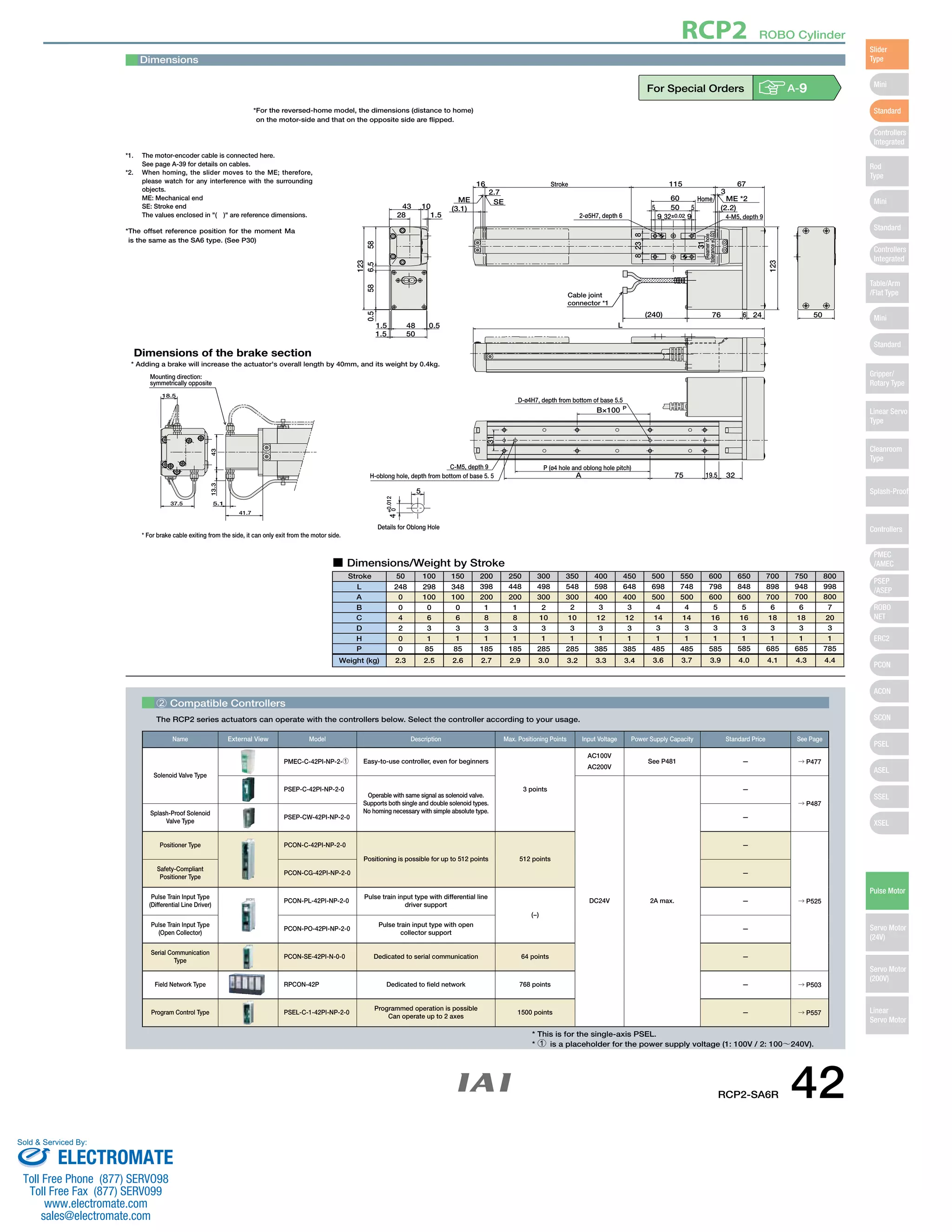 Iai rcp2 sa6_r_specsheet | PDF