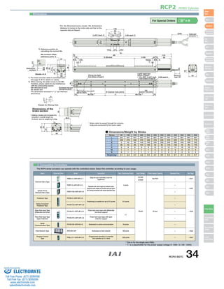 Iai rcp2 ss7_c_specsheet | PDF