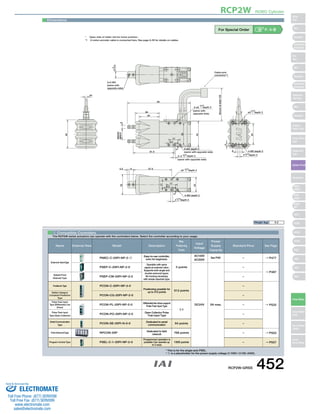 Iai rcp2 w_rcaw_rcsaw_specsheet | PDF