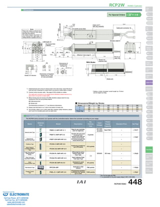 Iai rcp2 w_rcaw_rcsaw_specsheet | PDF