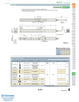 Iai rcp3 sa2_ac_specsheet | PDF | Computer Peripherals | Computing