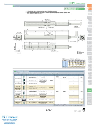 Iai rcp3 sa2_bc_specsheet | PDF | Radio Control | Hobbies & Interests