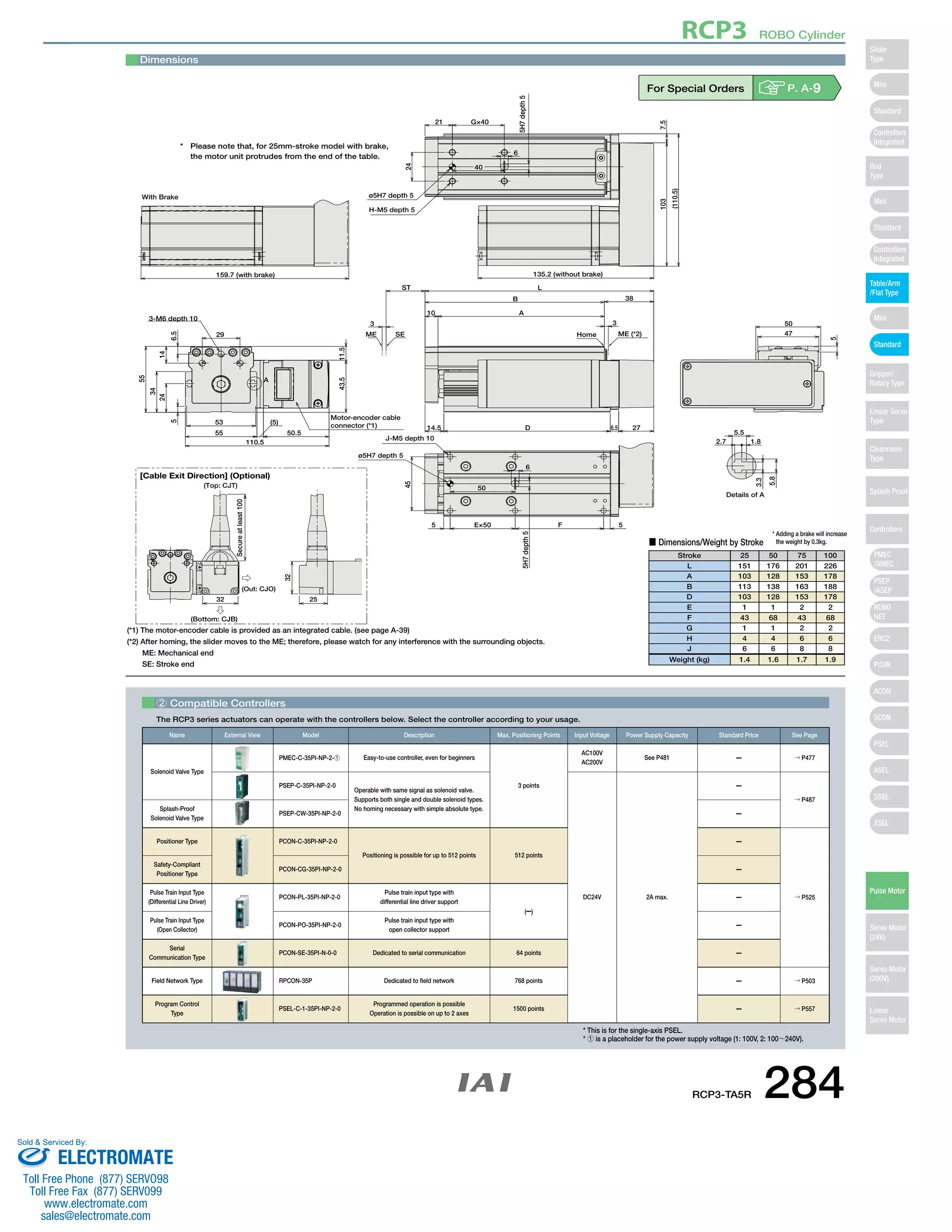 Iai rcp3 ta5_r_specsheet | PDF