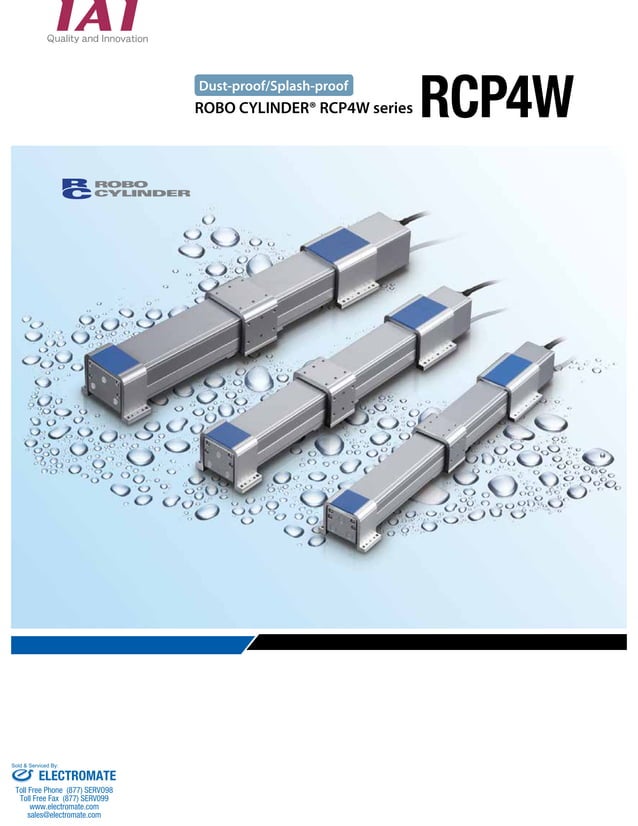 Iai rcp4 w_specsheet | PDF