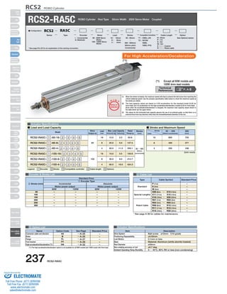 Iai rcs2 ra5_c_specsheet | PDF