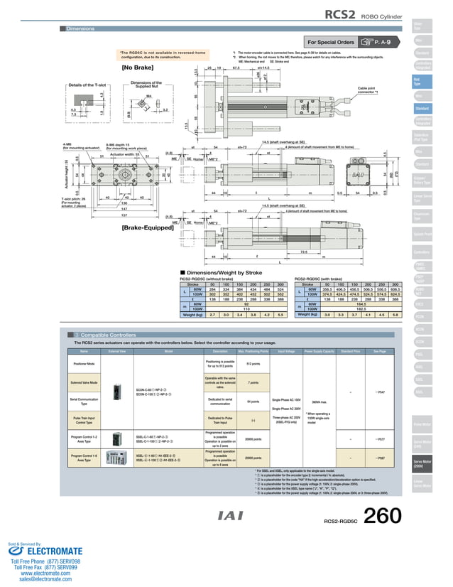 Iai rcs2 rgd5_c_specsheet | PDF