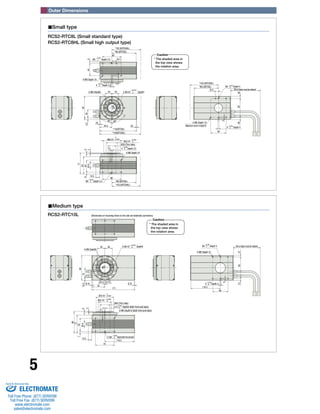 Iai rcs2 rtc_specsheet | PDF