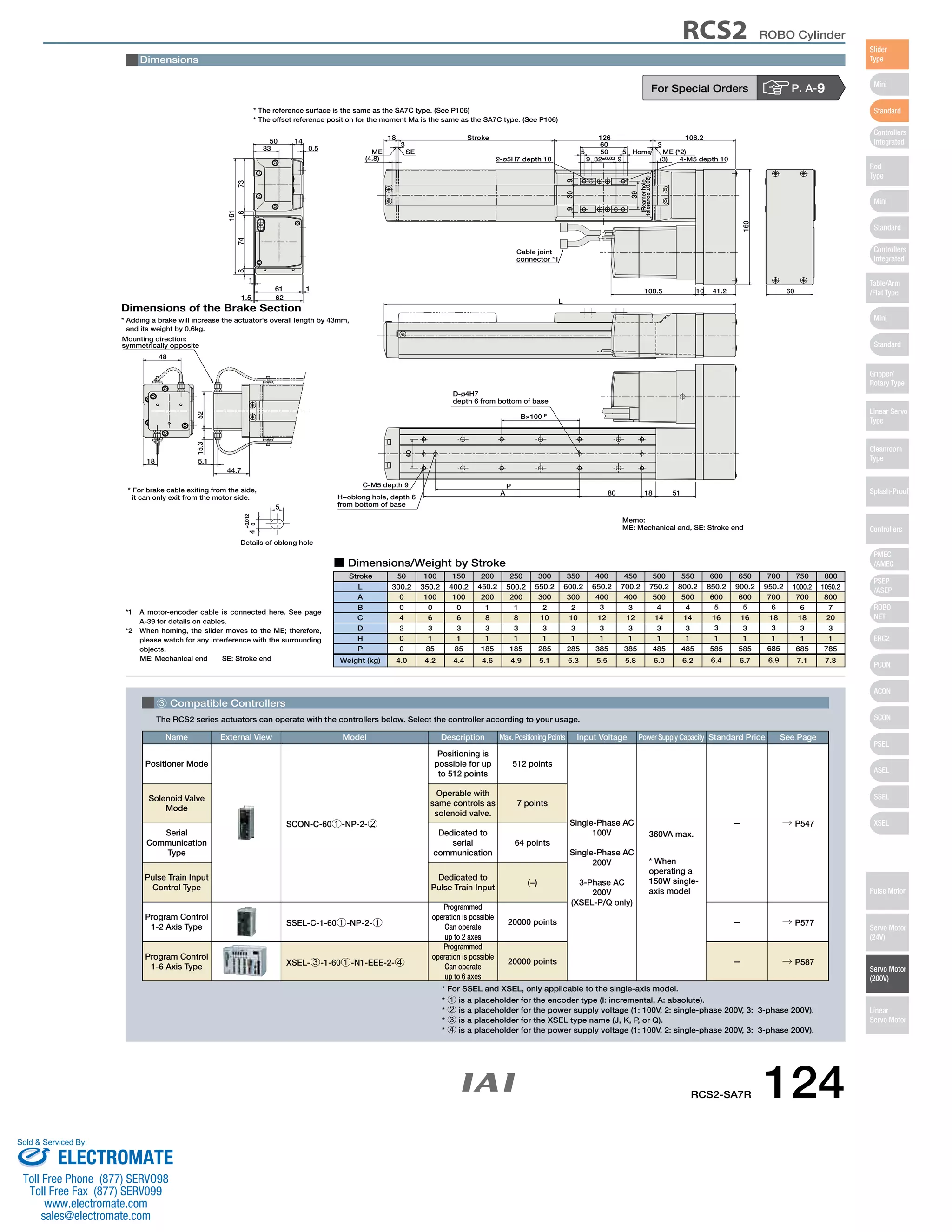 Iai rcs2 sa7_r_specsheet | PDF