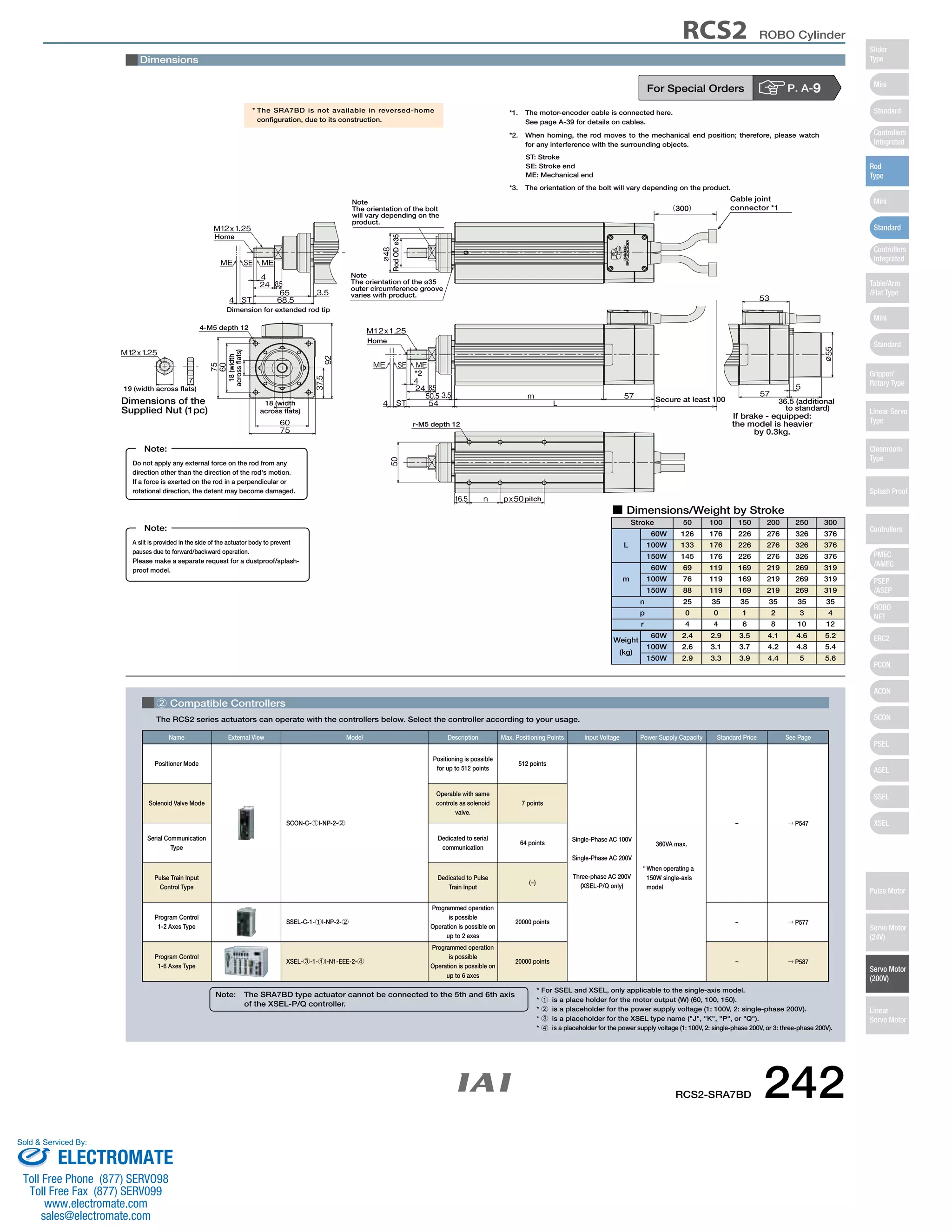 Iai rcs2 sra7_bd_specsheet | PDF