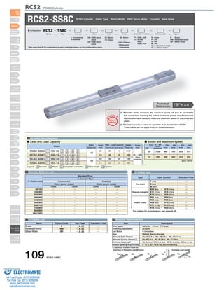 Iai rcs2 ss8_c_specsheet | PDF