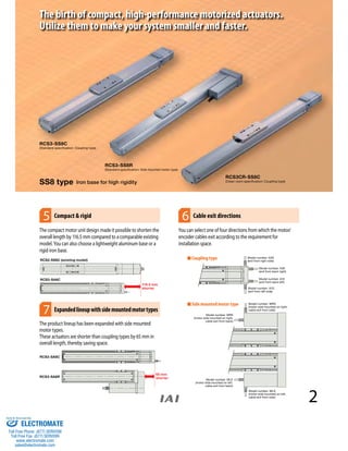 Iai rcs3 sa8_r_ss8r_specsheet | PDF