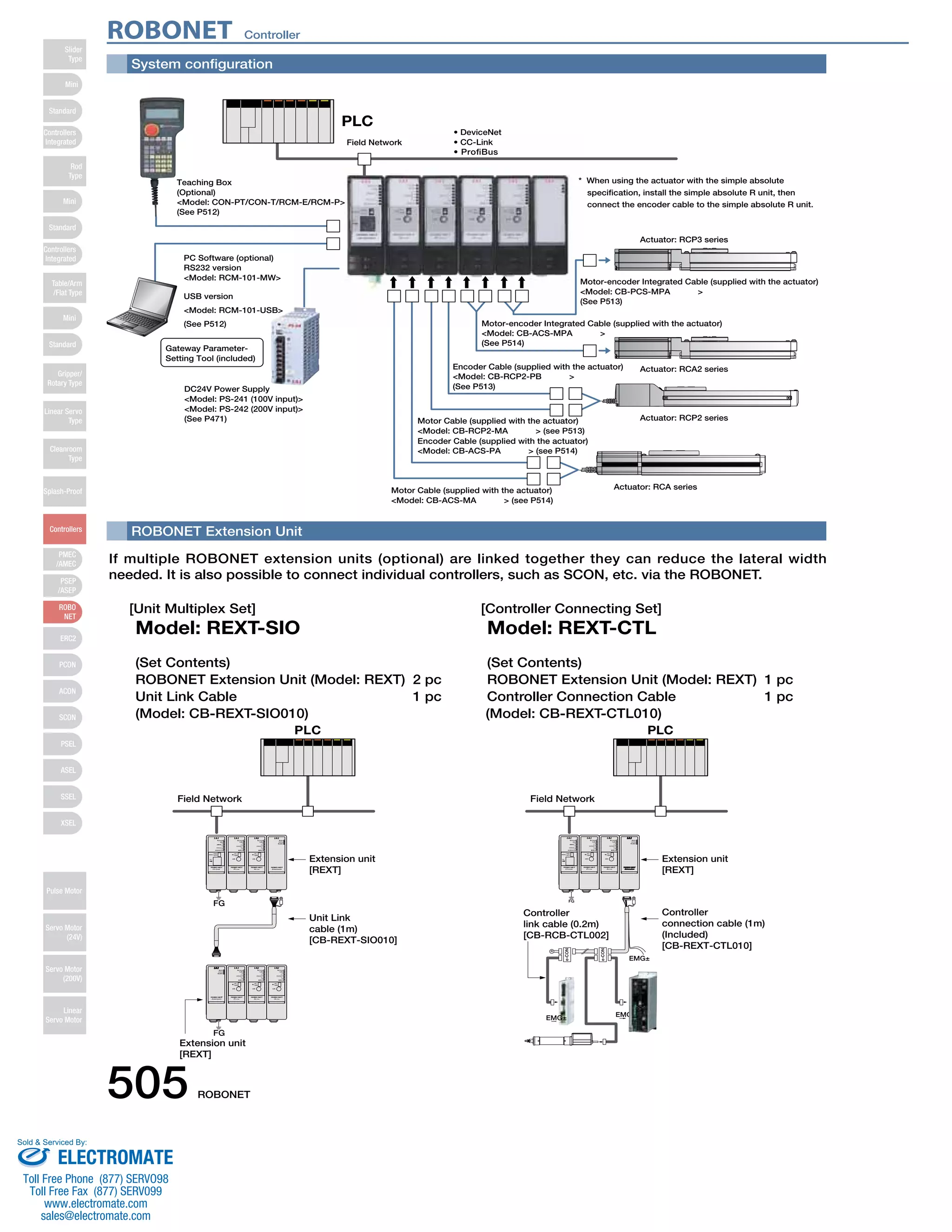 Iai robonet network_controller_specsheet | PDF