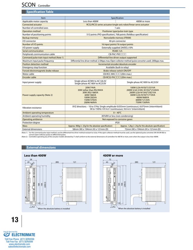 Iai scon ca_specsheet | PDF