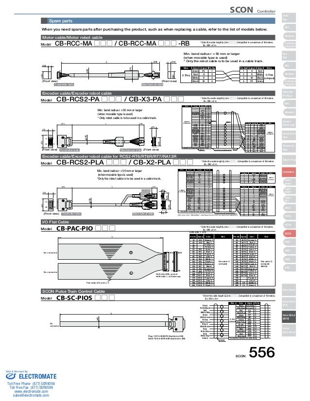 Iai scon controller_specsheet