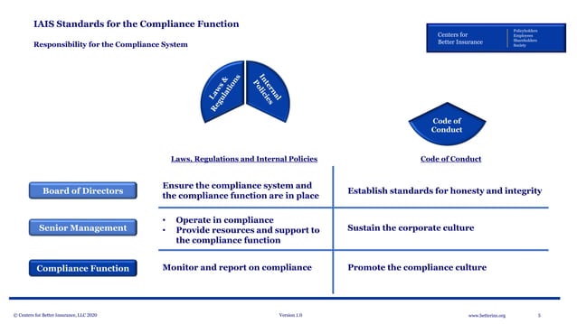 The Insurance Compliance Function - International Standards | PDF ...