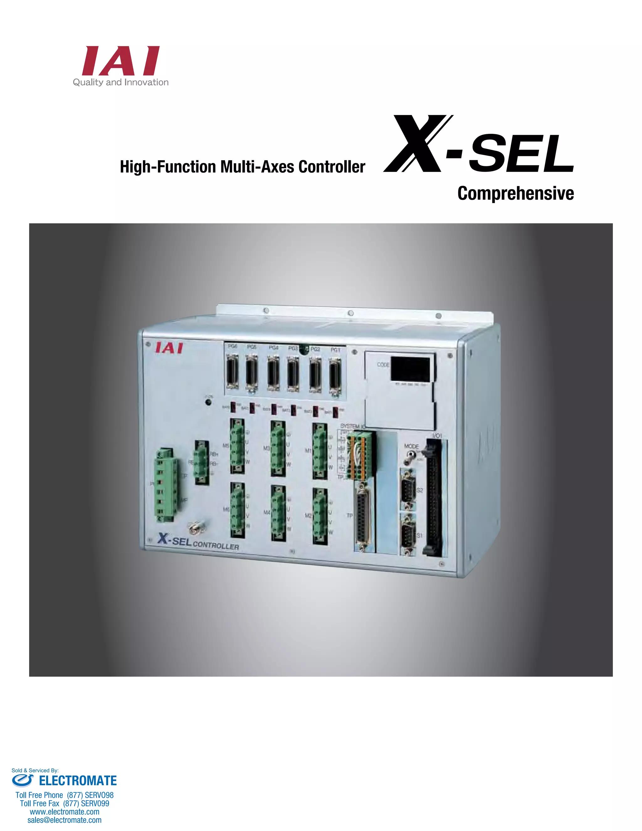 Iai xsel controller_catalog | PDF