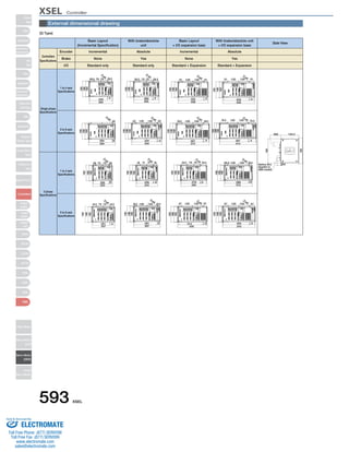 Iai xsel controller_specsheet | PDF