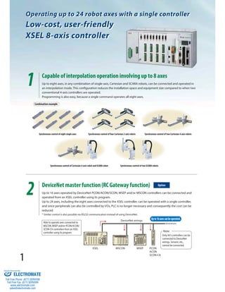 Iai xsel r_s_specsheet | PDF