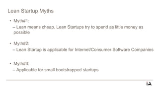 Lean Startup 101 at India Accelerator | PPT