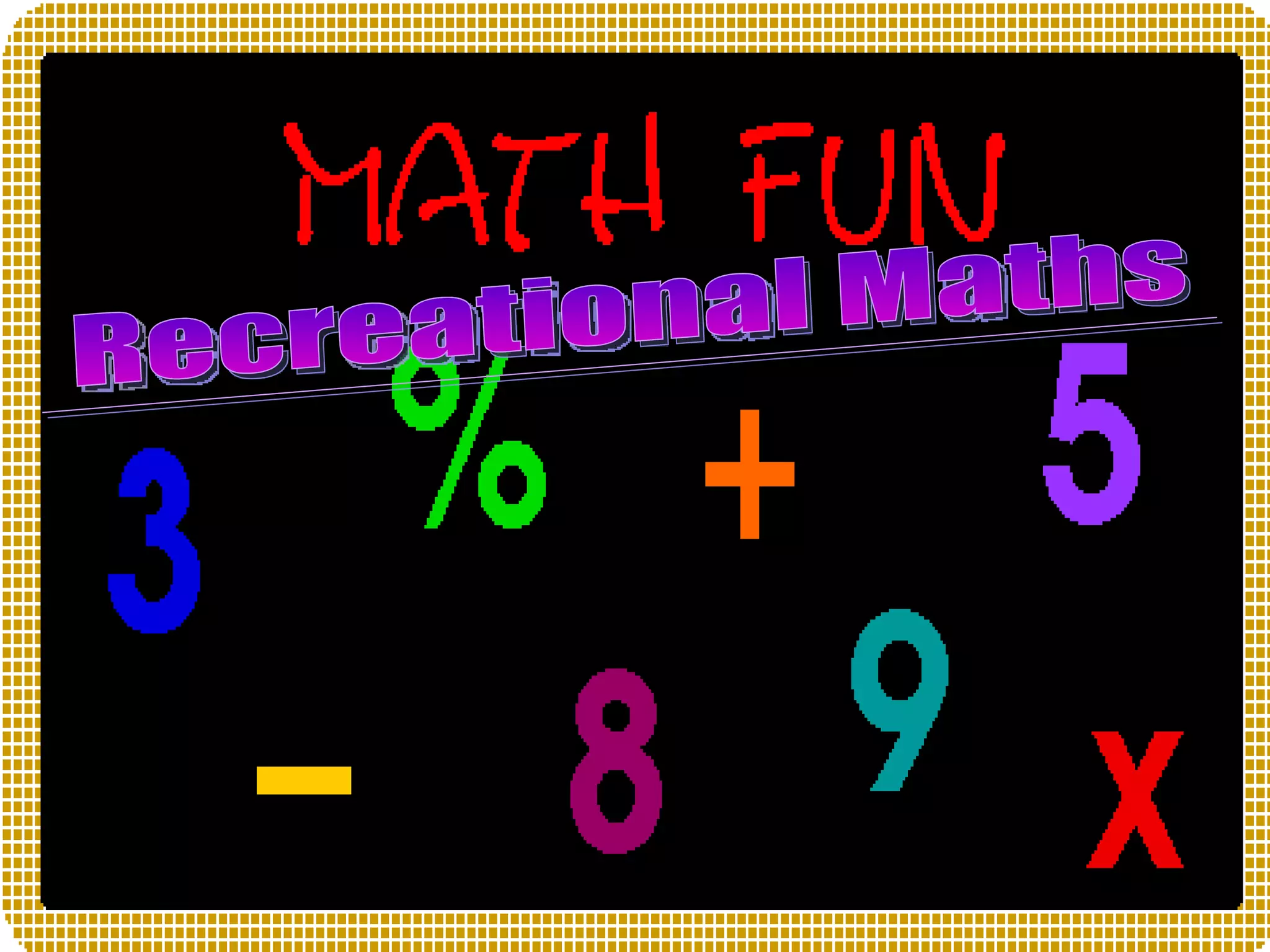 Recreational Mathematics | PPT
