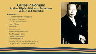 I am a filipino by carlos p. romulo.pptx
