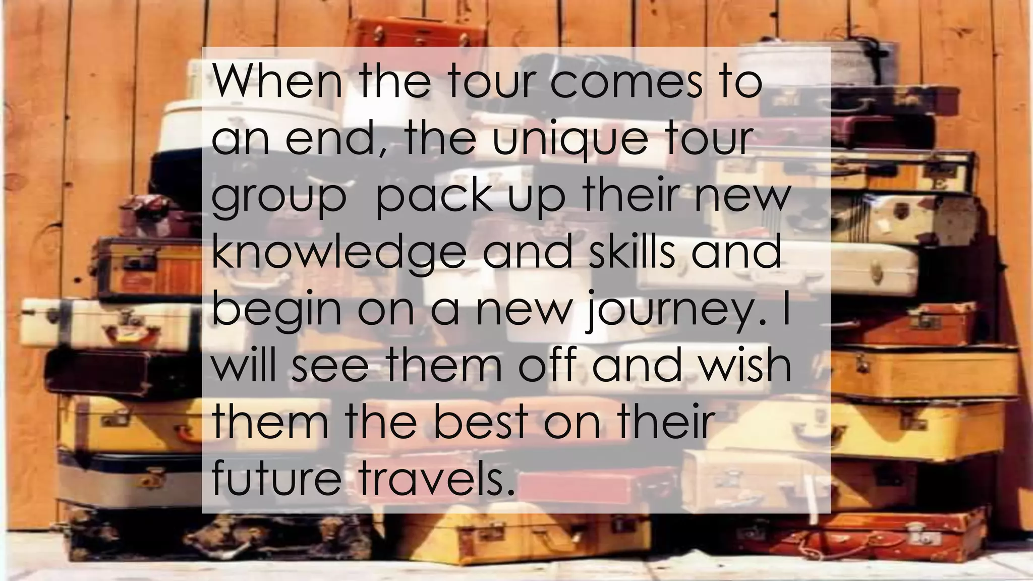 I AM a Tour Guide | PPT