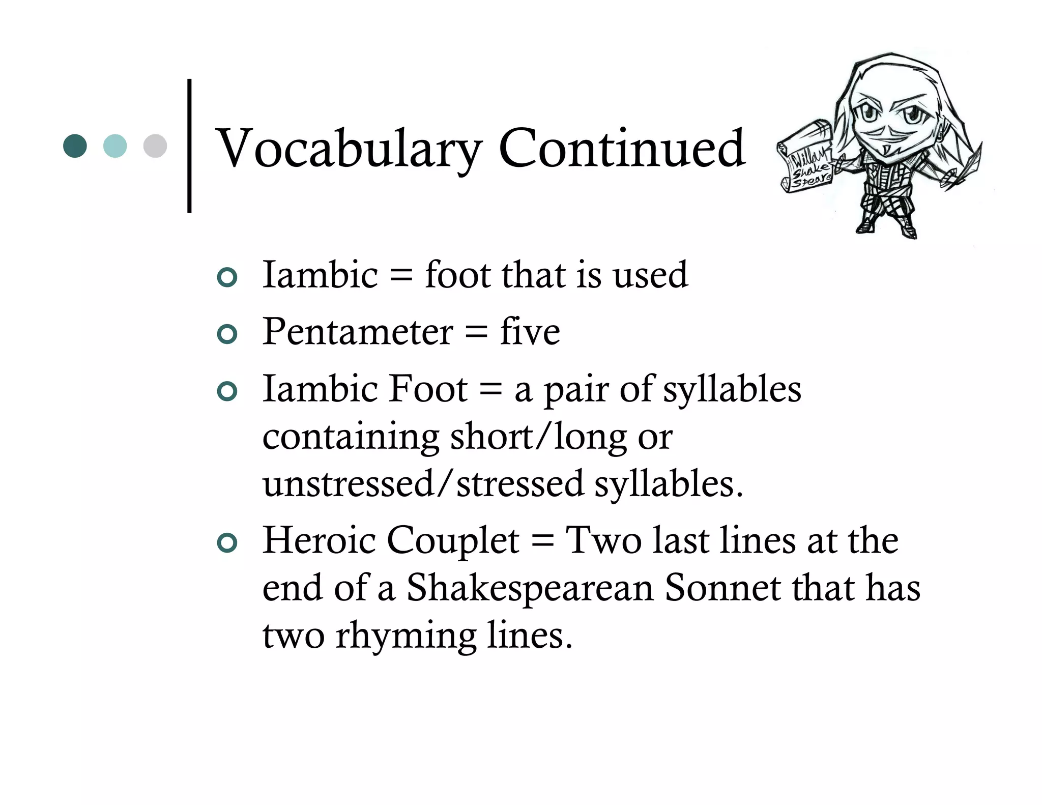 Iambic pentameter | PDF