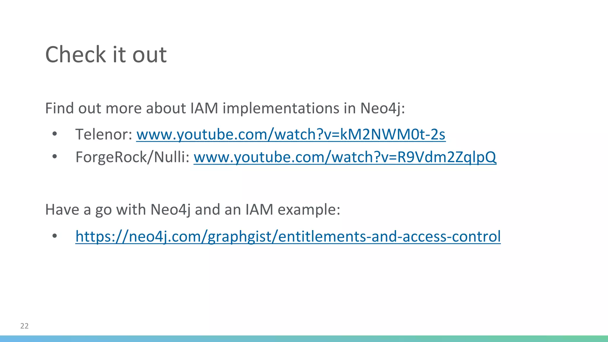 Neo4j GraphTalk Düsseldorf - How Graphs revolutionise Identity & Access ...