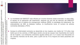 Infarto del miocardio con segmento ST elevado | PPTX