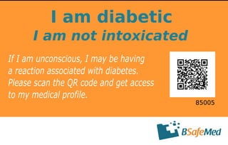 I am diabetic | PDF