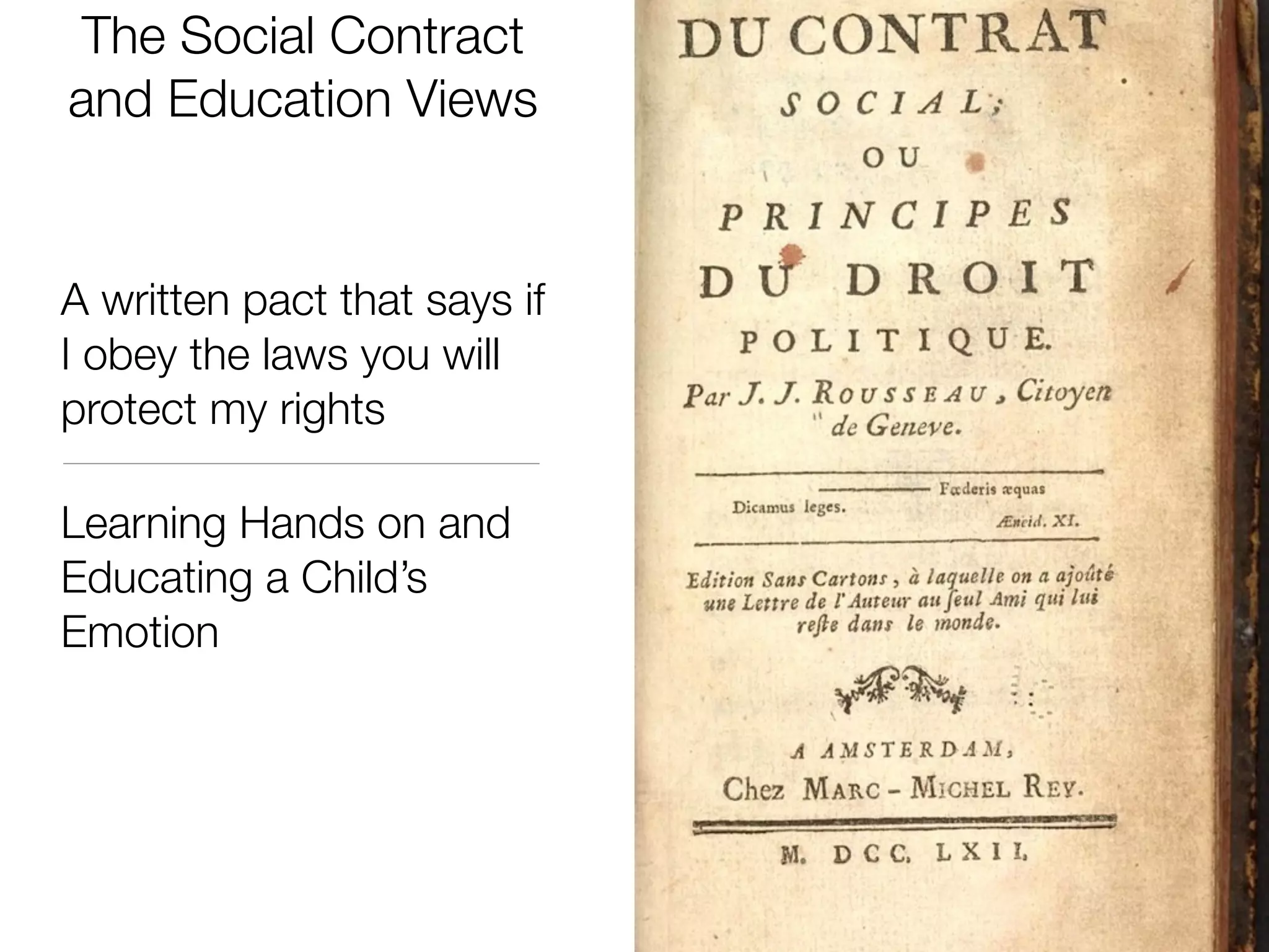 I Am An Enlightenment Thinker - Rousseau | PPT