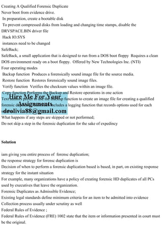 iam giving you entire process of forensc duplication;the response.pdf
