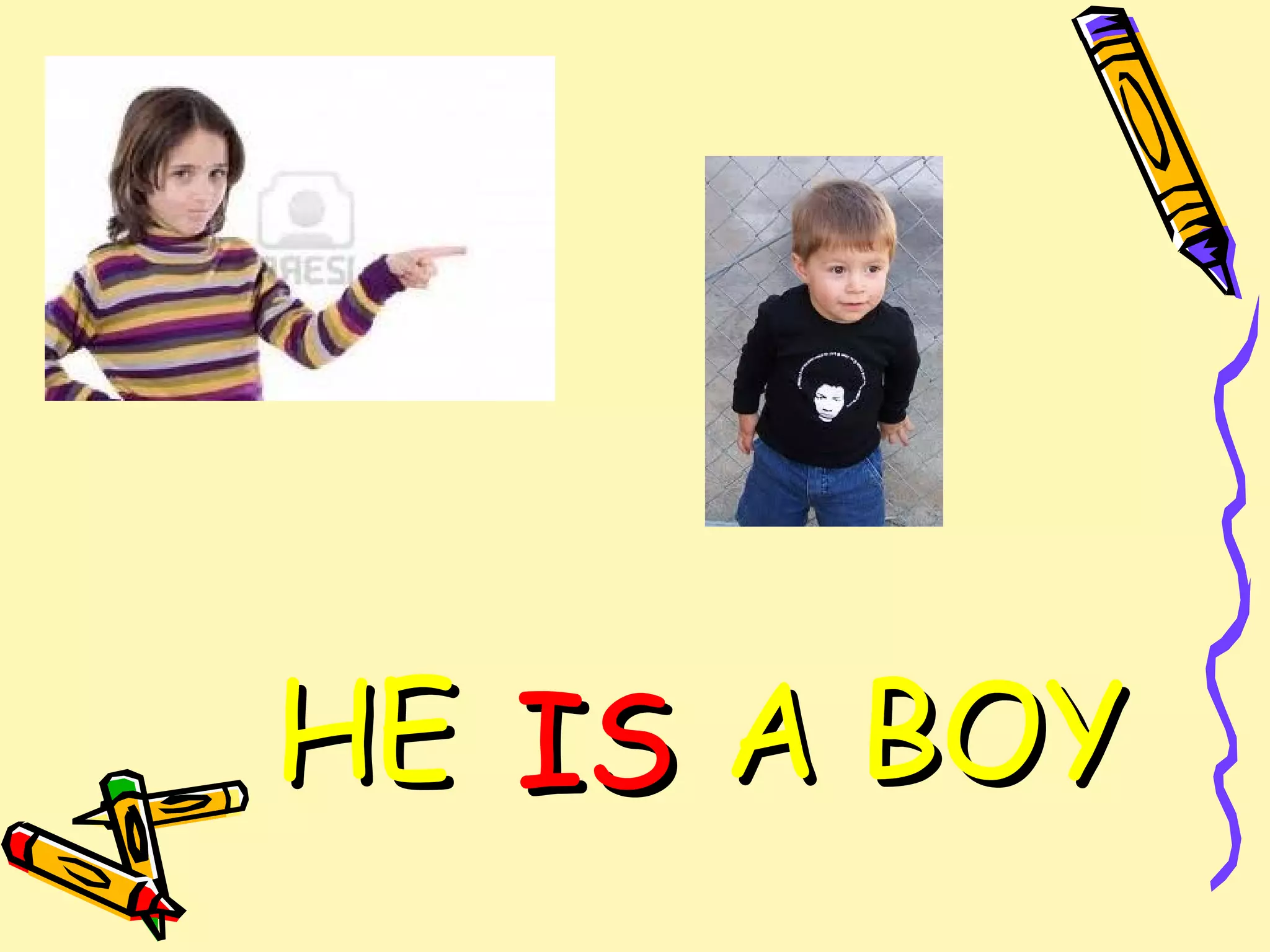 I am he is they are Verb To Be | PPT