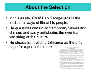 I am in charge of celebrations i am a native of north america | PPT