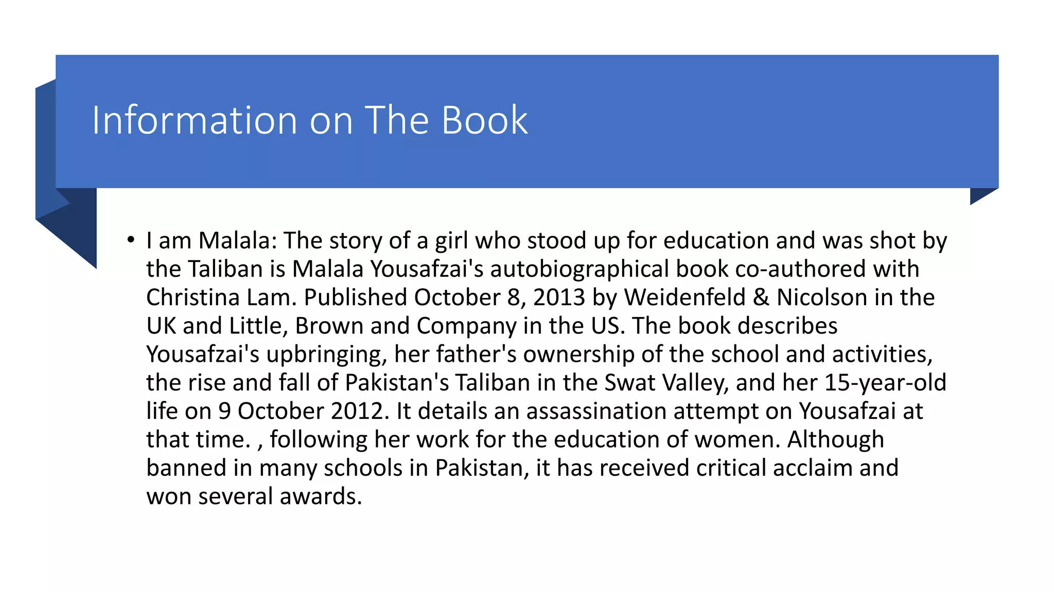 I am Malala 1 BY Kashif Shaikh.pptx