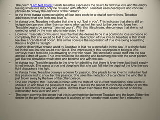 I am not yours | PPTX