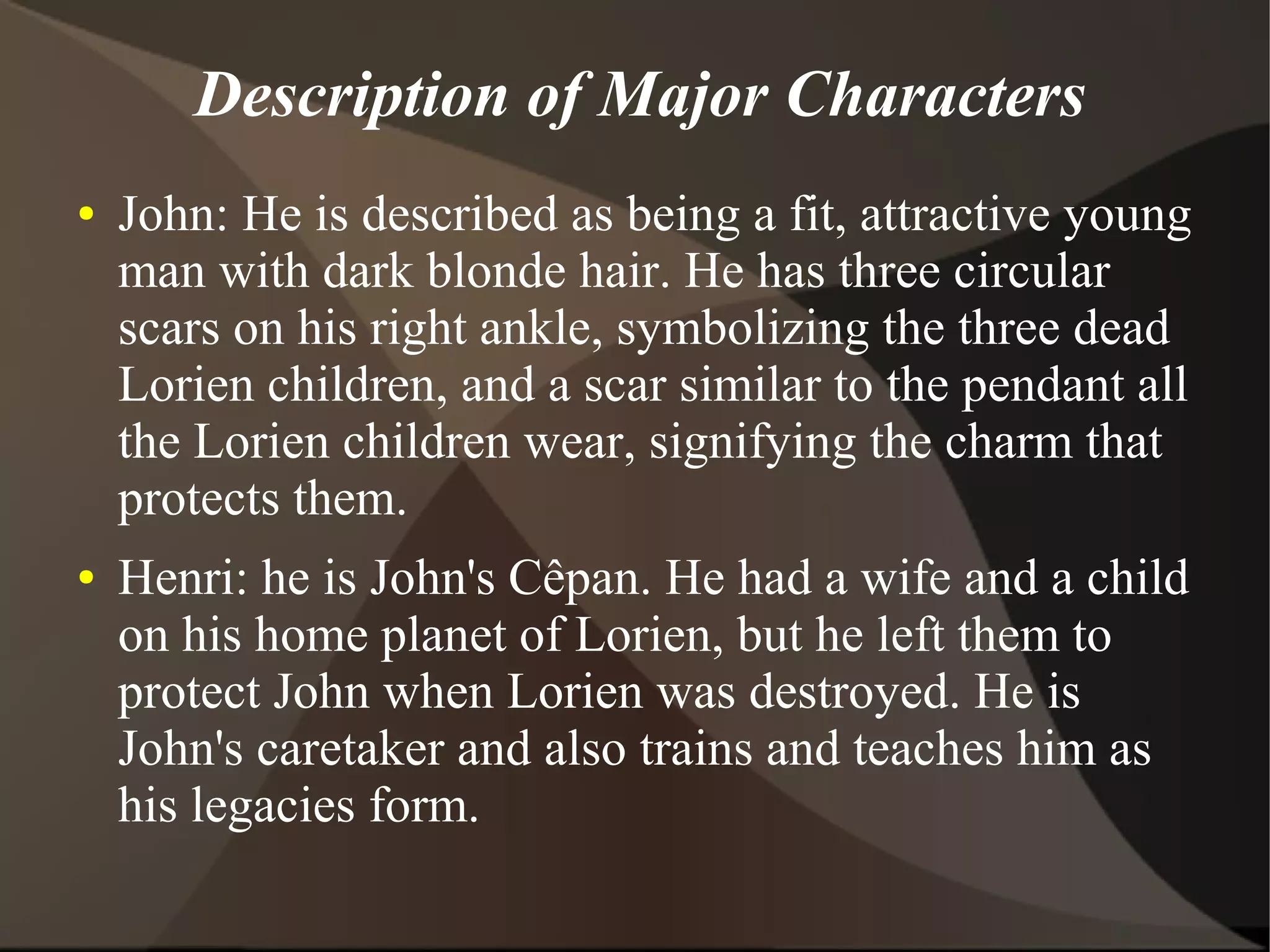 I am number four | ODP