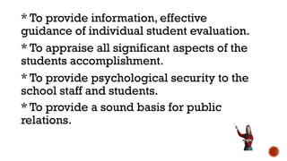I am sharing 'Characteristics of Modern Educational Assessment' with ...