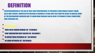'cryopreservation in plant | PPTX