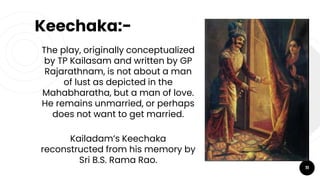 Influence of Sanskrit in T.P. Kailasam Drama | PPT