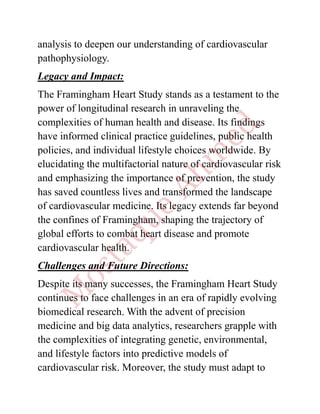 Framingham Heart Study ..............pdf