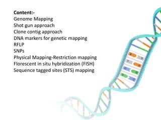 Study about 'Genome mapping' in molecular genetics.pdf