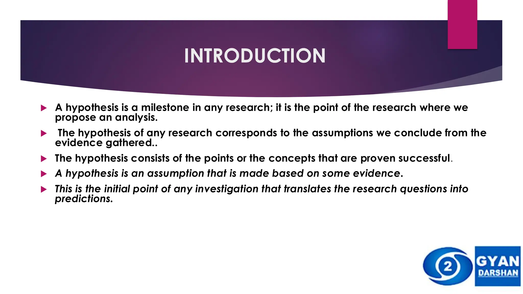 I am sharing 'Hypothesis ppt' with you.pdf