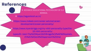 INTRODUCTION TO THE TYPES OF PERSONALITY | PPT
